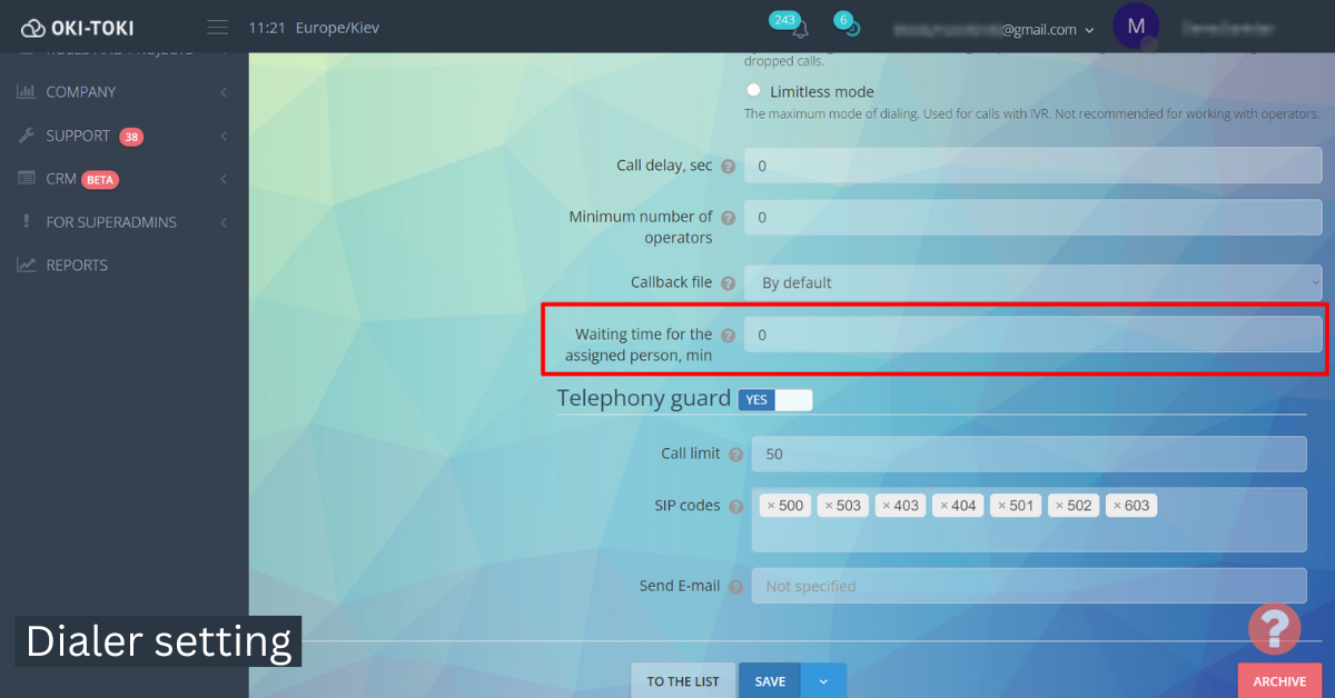 Named task callback, or sticky callback Oki-Toki